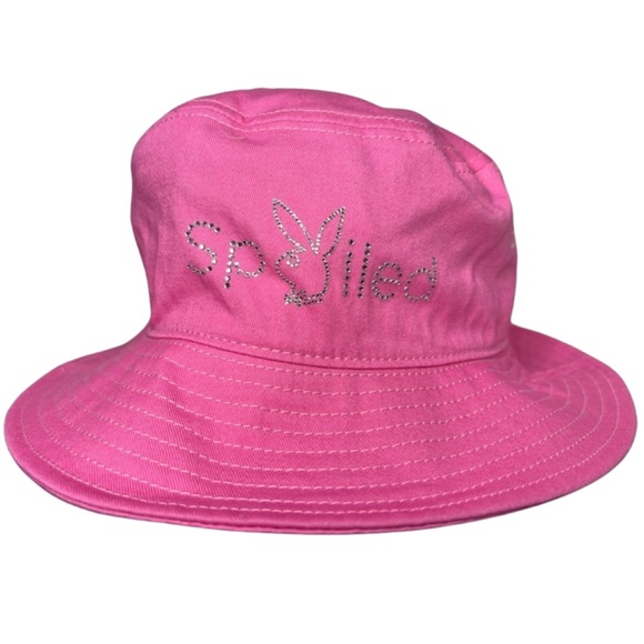 PacSun | Accessories | Pacsun Playboy Pink Bucket Hat Spoiled Bling ...